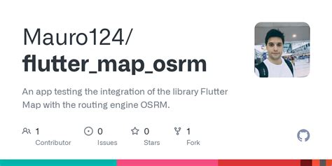 GitHub Mauro124 Flutter Map Osrm An App Testing The Integration Of