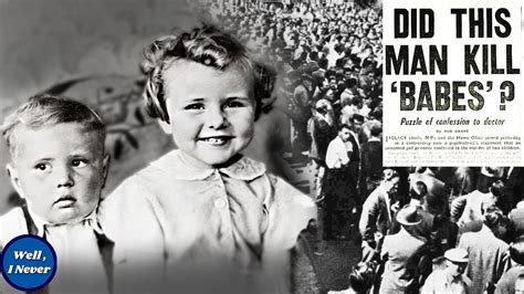 The Tragic Case Of The Bristol Babes In The Wood Youtube