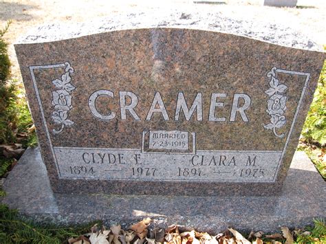 Clyde Edward Cramer 1894 1977 Find A Grave Memorial