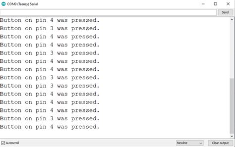 Sporadic Pin Select In Button Press State Machine Programming