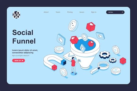 Premium Vector Business And Marketing Concept In 3d Isometric Design People Developing Company