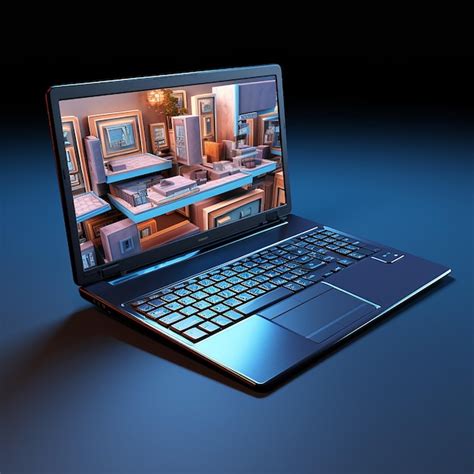 Premium Photo 3d Computer Device With Peripheral Devices