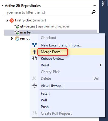 Working With GitHub Fork In Visual Studio
