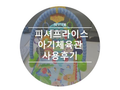 피셔프라이스 피아노 아기체육관 4개월 솔직한 사용후기 네이버 블로그