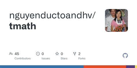 GitHub Nguyenductoandhv Tmath