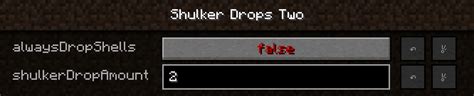 Shulker Drops Two Увеличение дропа ракушек с шалкеров до штук Shulker Drops Two Увеличение дропа ракушек с шалкеров до штук