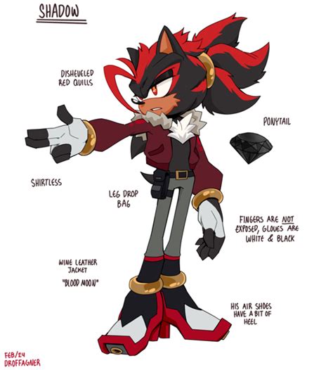 Shadow The Hedgehog Drawing Reference