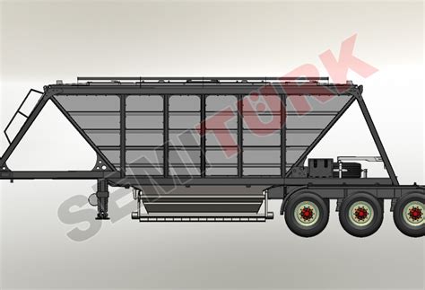 33 M³ Bottom Dump Aluminum Hopper Grain Trailer Ultra Lightweight Hopper Trailers And Grain