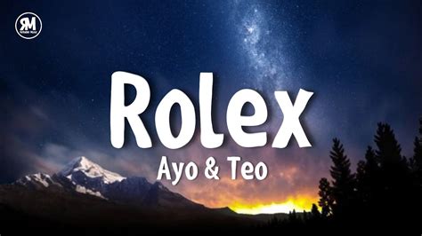 Ayo And Teo Rolex Lyrics Youtube