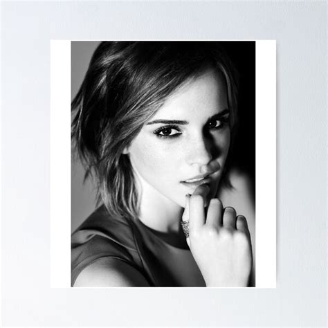 Emma Watson Beautiful Girl Poster For Sale By Randolphjohn Redbubble