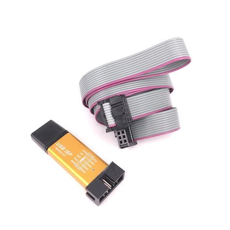 Alumínium Héj Usb Isp Usbisp Usbasp Asp Programozó 51 Atmel Avr Win7 64