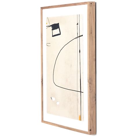 Four Hands Regenerate 1 Framed Art Paynes Gray