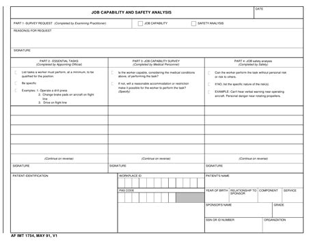 Af Form 1878 Printable Form 2025