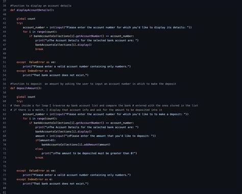 Solved Wrote A Python Program That Is A Banking System