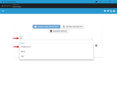 Navigator Software Setup