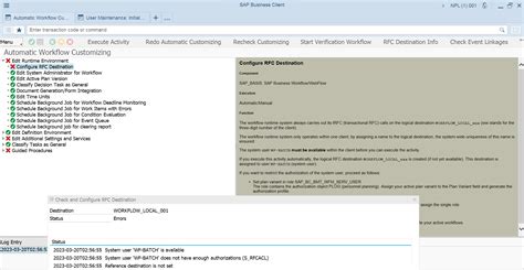 Solved Swu3 Automatic Workflow Configure Rfc Destination Sap