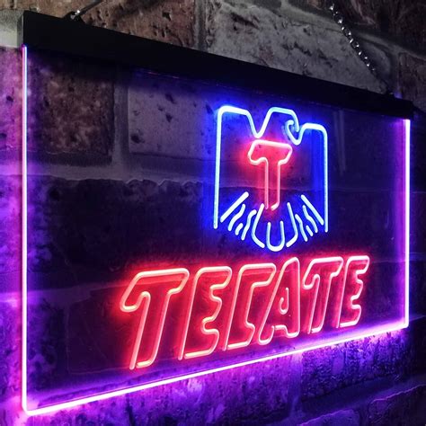 Tecate Beer Bar Neon Sign Led Lab Cave