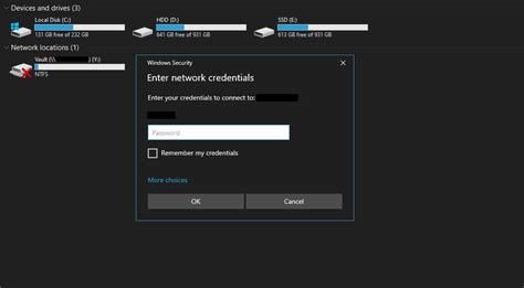 Windows Is Prompting To Input Password To My Smb Cifs Share On Every Startup Any Solutions To