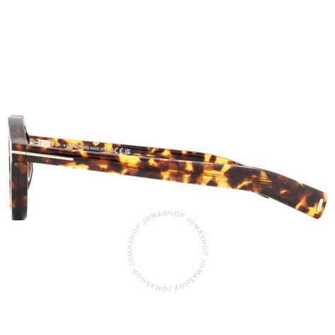 Tom Ford Raffa Blue Round Mens Sunglasses Ft1100 52v 46 889214477545