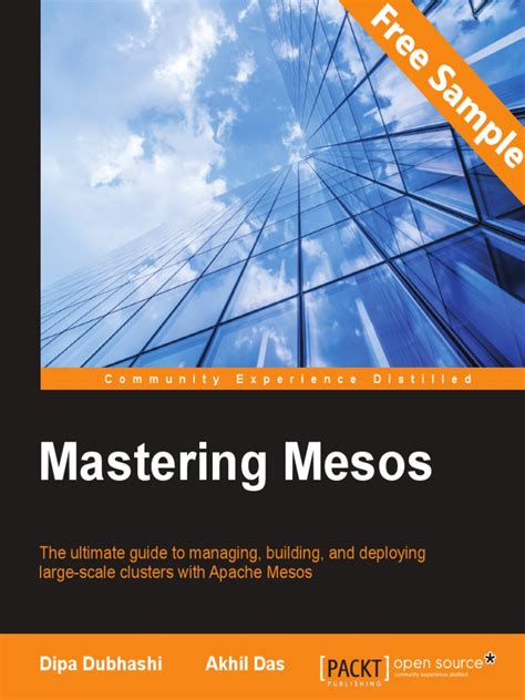mastering mesos sample chapter pdf apache hadoop apache spark