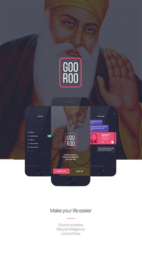 Gooroo Personal Assistant Mobile App Concept Behance
