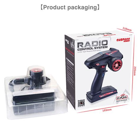 Surpass Hobby New 5ch Super Response Radio System Remote Control Transmitter W Receiver For Rc