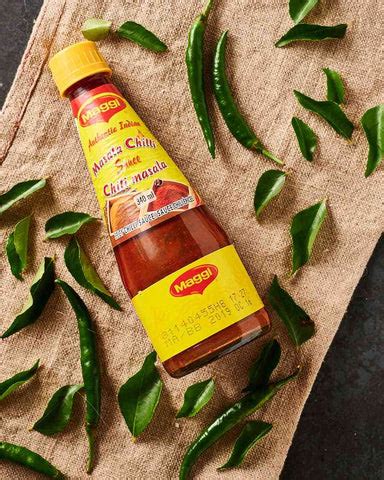Maggi Masala Chili Sauce Indian Sriracha Sauce Singals