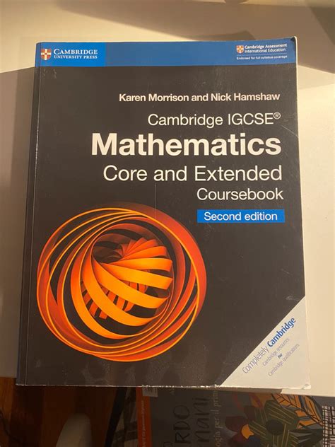 Libro Cambridge Igcse Mathematics Core And Extended Vinted