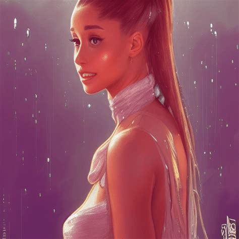 Ariana Grande Instagram 2022 Portrait · Creative Fabrica