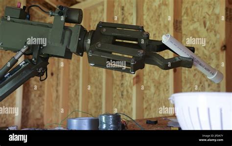 A Mini Andros Ii Robot Controlled By Personnel Assigned To Rapides