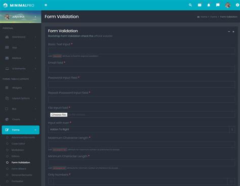 Form Validation Multipurpose Themes