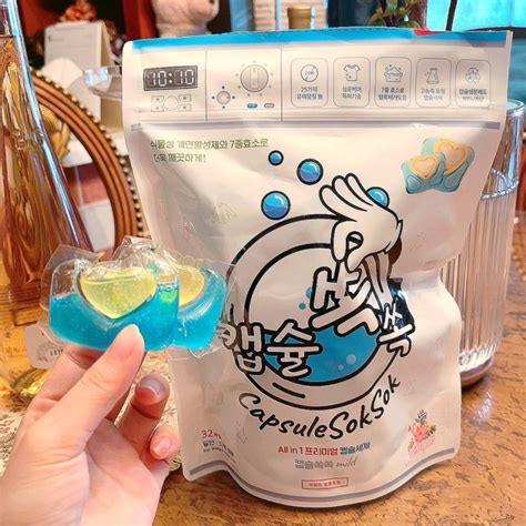캡슐세제추천 캡슐쏙쏙 올인원캡슐세제 캡슐세제장점 후기 네이버 블로그