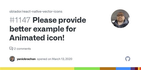 Please Provide Better Example For Animated Icon Issue Oblador React Native Vector
