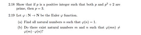 solved show that if p is a positive integer such that both p