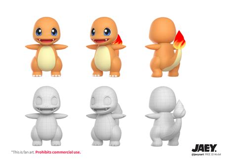 Best 13 Pokemon 3d Models Free Stl Files Best Print Designs And More