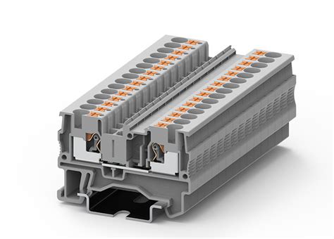 Push In Spring Terminal TP GY Heavy Duty Connector