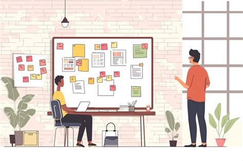 Brainstorming Session In Spacious Room Premium Ai Generated Vector