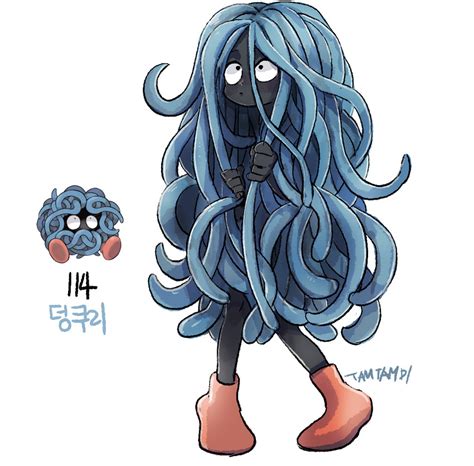 Tangela Pokemon Drawn By Tamtamdi Danbooru