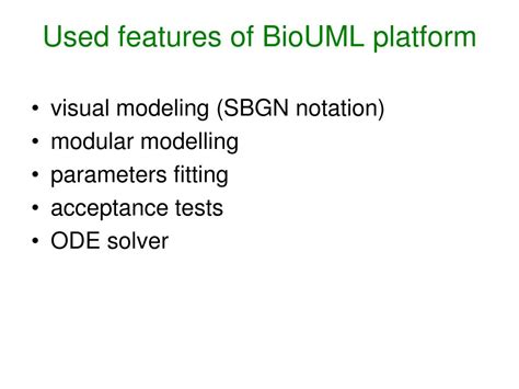Ppt Building Virtual Cell Using Biouml Platform Powerpoint