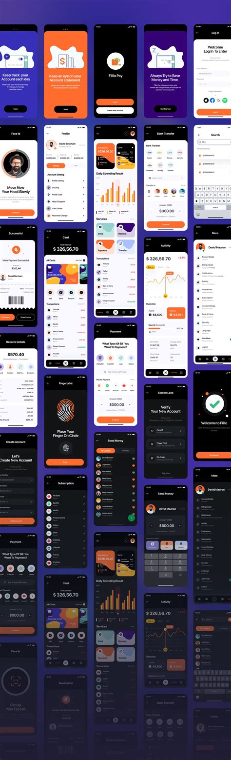 Filllo Fintech App Ui Kit En 2024