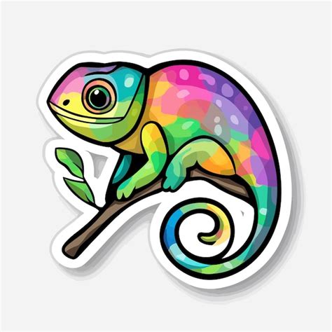 Chameleon Stickers Images Free Download On Freepik