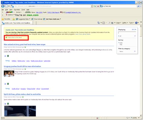 Subscribe To Rss Feed In Outlook Sctechy