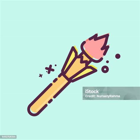 아이콘 토치 하와이 기호와 관련이 있습니다 Mbe 스타일 심플한 디자인 편집 가능 벡터 Championship에 대한 스톡 벡터 아트 및 기타 이미지 Istock