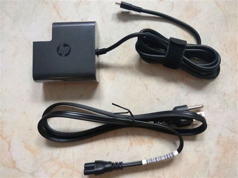 HP W USB C Type C Laptop AC Adaptor Charger For HP Spectre X Computers Tech Parts