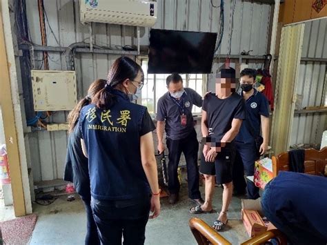 移民署南區事務大隊強力執法 掃蕩非法外來人口107人