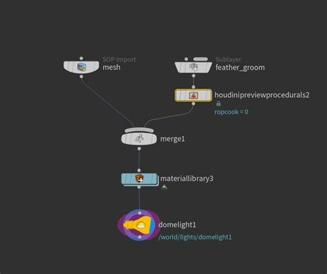 Creating And Animating A Bird In Houdini Solaris Feather Export Hda