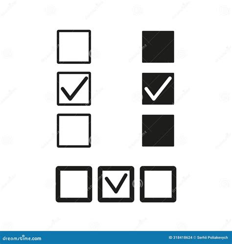 Vector Yes Checkbox With Green Checkmark Confirmation Symbol Is 102548977