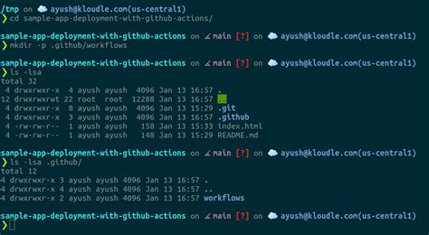 Deploying Web Applications With Github Actions — Kloudle Website
