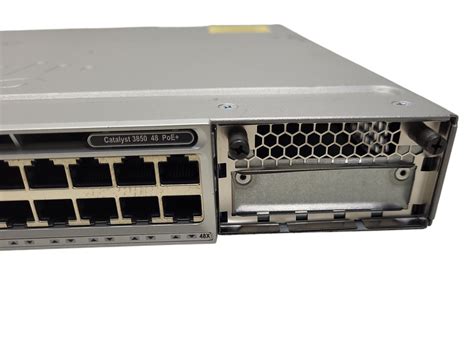 Cisco Ws C3850 48p S V07 48 Port Gigabnit Poe Switch — Retail Era