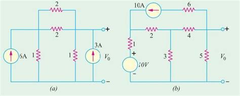 1 Using Maxwells Loop Current Method Calculate The Output Voltage Vo